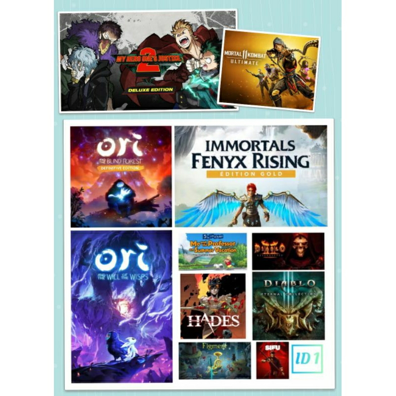 เช่า ID เกมส์ Nintendo switch ราคาถูก 1 ไอดีได้เกมส์ตามรูปเลย | Shopee ...