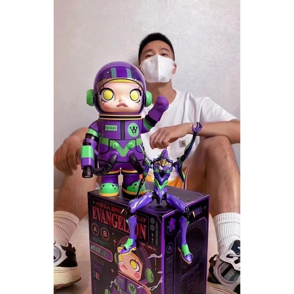 พร้อมส่ง Pop Mart Space Molly Eva 400% ใหม่ในซีล | Shopee Thailand