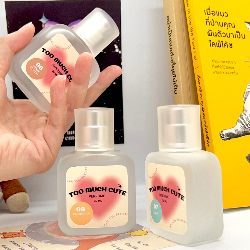 (พร้อมส่ง)น้ำหอมtoo much cute ขนาด 30 ml หอมนาน 8 ชม . | Shopee Thailand