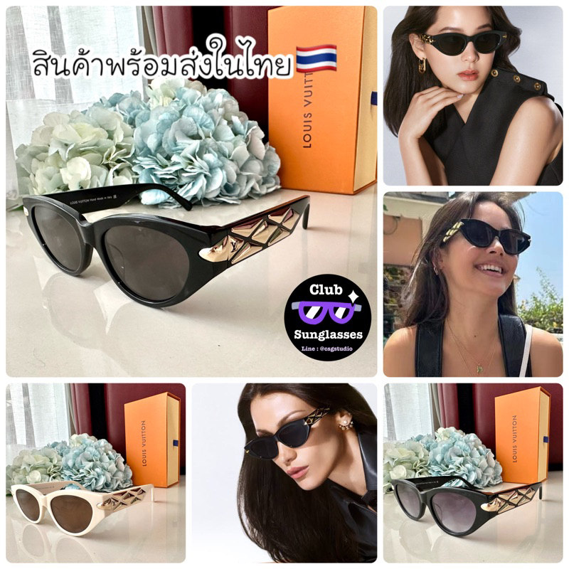 แว่นตากันแดด Lou*s vu*tto* TOP Q งานสุด ถ่ายจากสินค้าจริง | Shopee Thailand