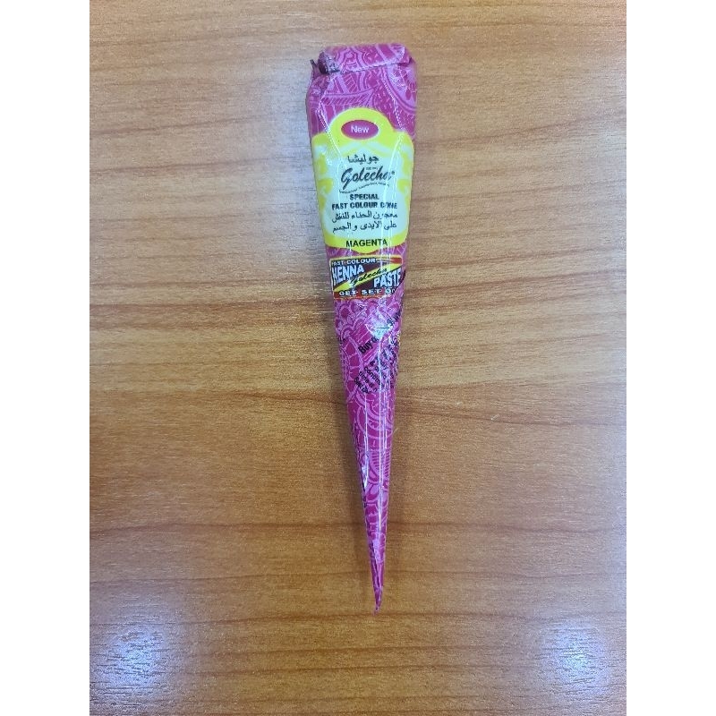 pink เฮนน่าเพ้นท์ตัว GOLECHA henna สีเพ้นท์ฮาลาล HENNA body paint ...