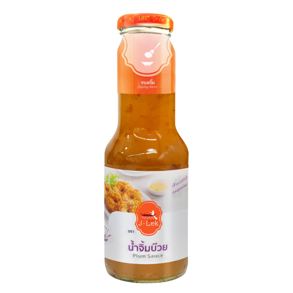 J-Lek (เจ๊เล็ก) น้ำจิ้มบ๊วย ขนาด 360 กรัม | Shopee Thailand