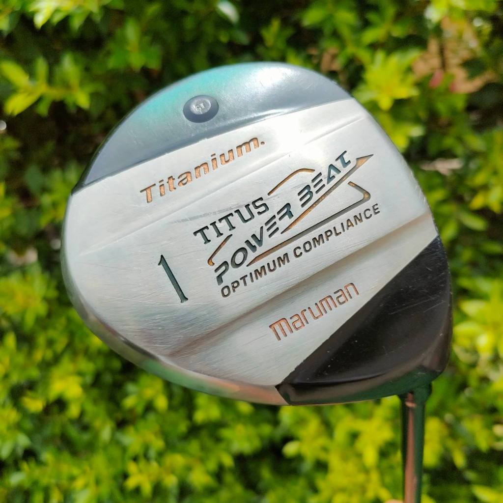 [ผ่อน] DRIVER MARUMAN TITANIUM TITUS POWER BEAT ก้าน IMPACTFIT HD FLEX ...