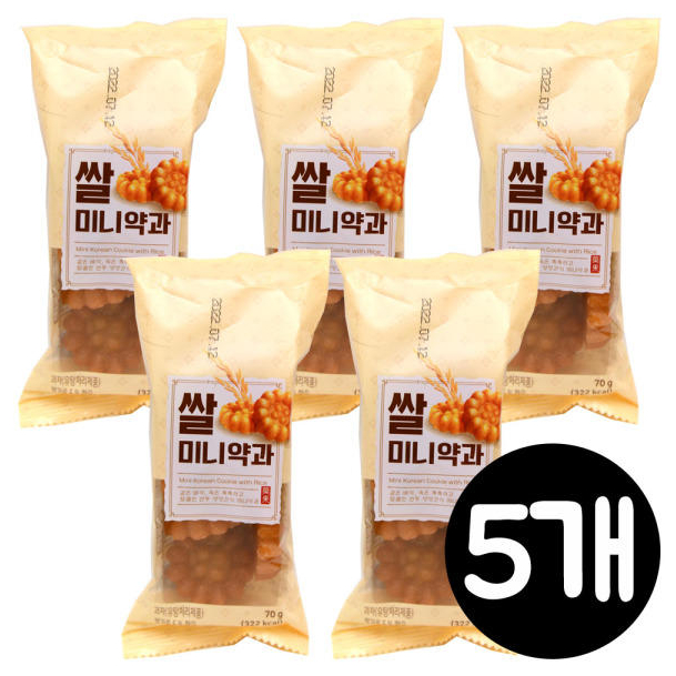 ขนมคุ๊กกี้อบน้ำผึ้ง ขนมโบราณเกาหลี ยักวา mini korean cookie with rice ...