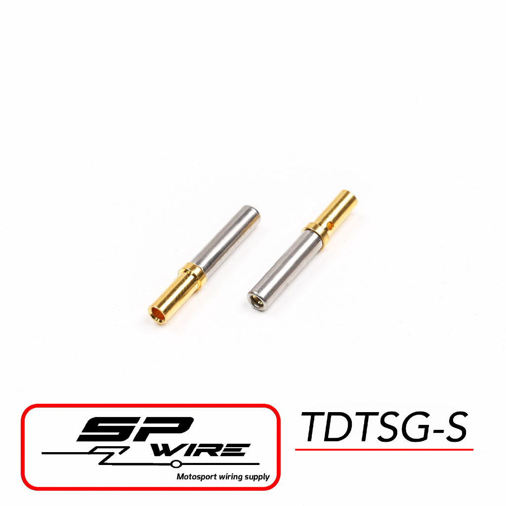 TDTSG-S #DT terminal - Socket - Solid - Gold-Spwire motorsportwiring (ราคาต่อตัว) | Shopee Thailand