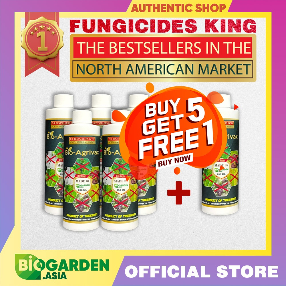 คอมโบสุดฮอต ซื้อ 5 แถม 1 ยาฆ่าเชื้อรา Bio Agrivax - ยาฆ่าเชื้อรา ...