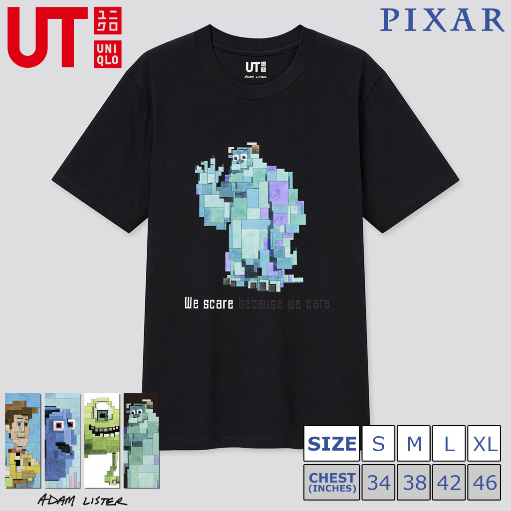 เสื้อยืด Uniqlo UT - PIXAR ART by Adam Lister 09 | Shopee Thailand