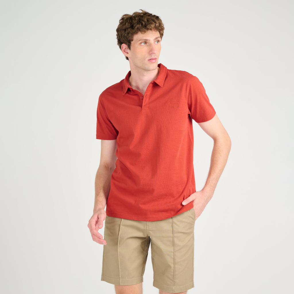 Khaki Bros - Polo T-Shirt - เสื้อโปโลแขนสั้น - KM23K052 | Shopee Thailand