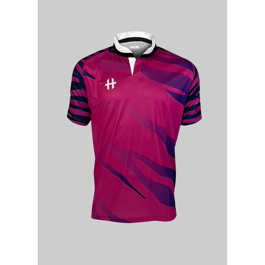 Zebra Rugby เสื้อรักบี้ คอจีน ลายม้าลาย | Shopee Thailand