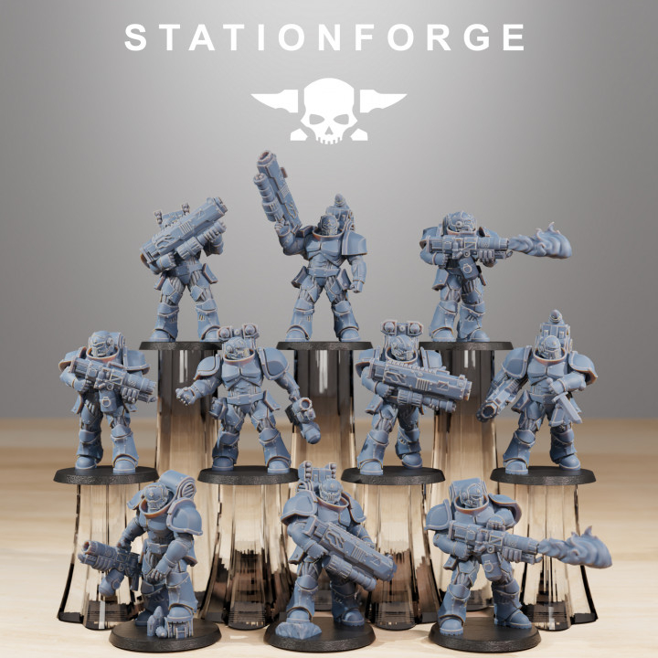 Grimdark scifi miniatures (Socratis Ravagers) - High quality and ...