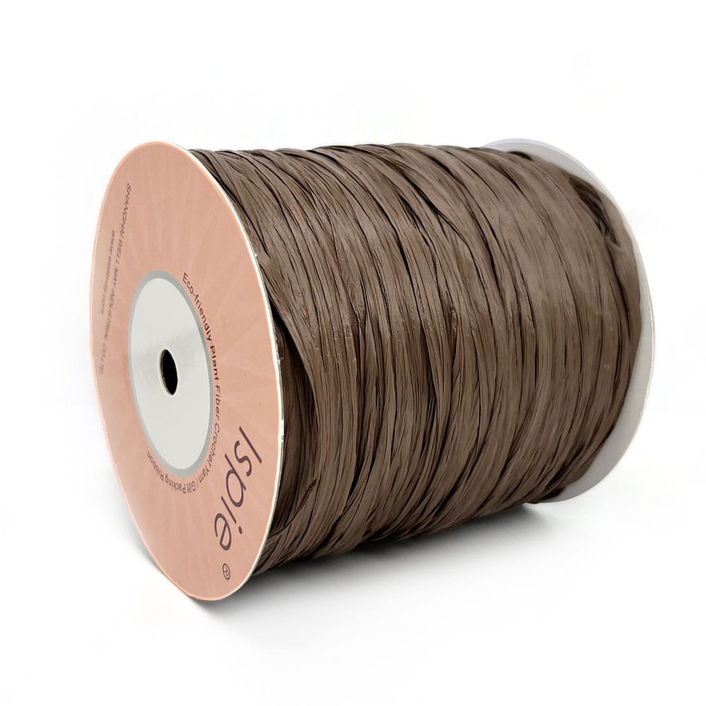 ISPIE Raffia Yarn ไหมราเฟียถักกระเป๋า ถักหมวก ขนาด 250m/160g Rayon Raffia | Shopee Thailand