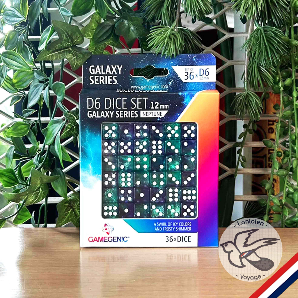 GAMEGENIC DICE SET - RPG Dice Set / D6 12mm ลูกเต๋า Tabletop D&D ห่อของขวัญฟรี [Accessories for ...