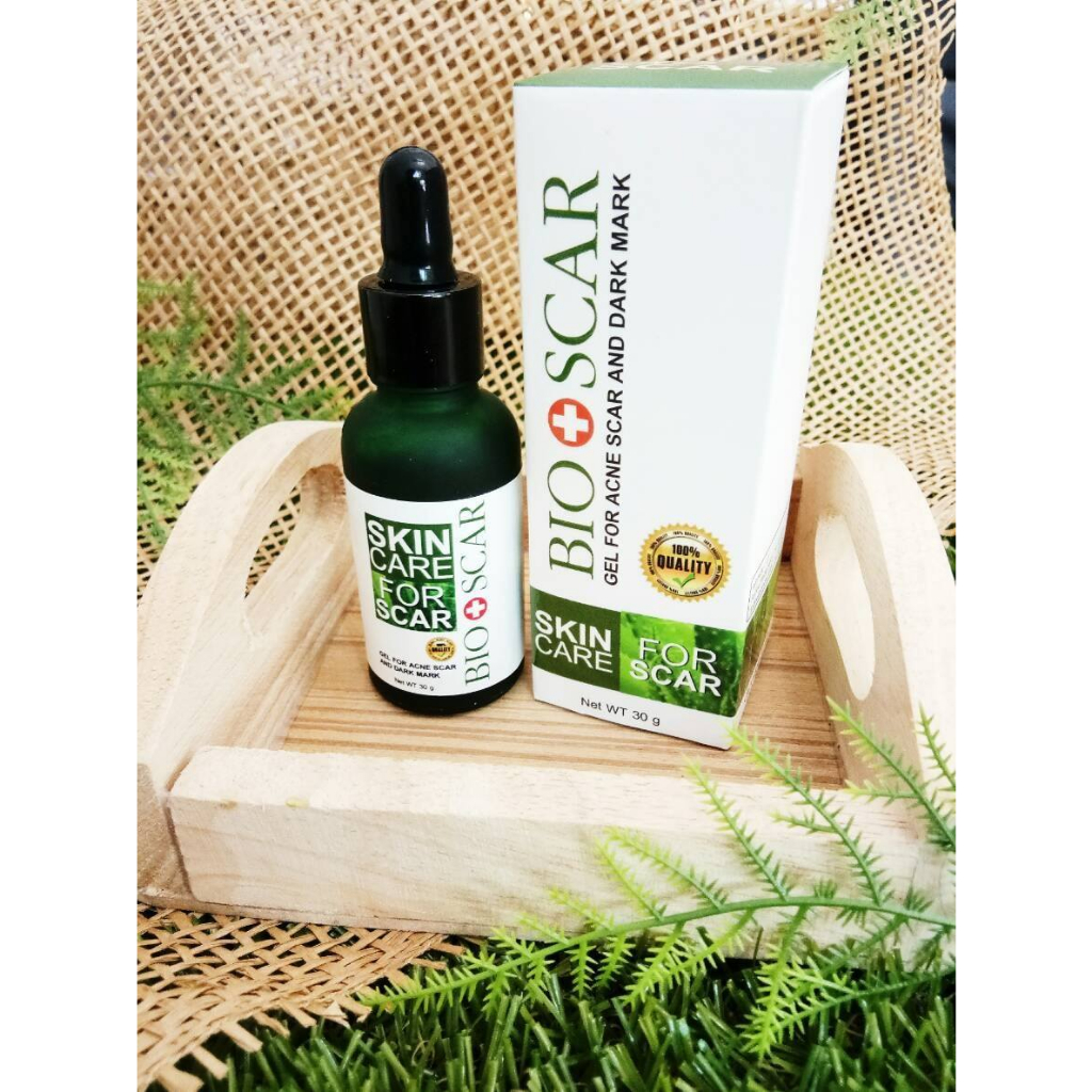 Bio Scar ไบโอสการ์ ลดรอยแผลเป็น ตุ่ม แผลเป็น รอยผิวน้ำเหลืองไม่ดี บำรุง ...
