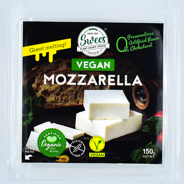 Swees Mozzarella 150g วีแกน (Plant Based) Cheese Made from certified ...
