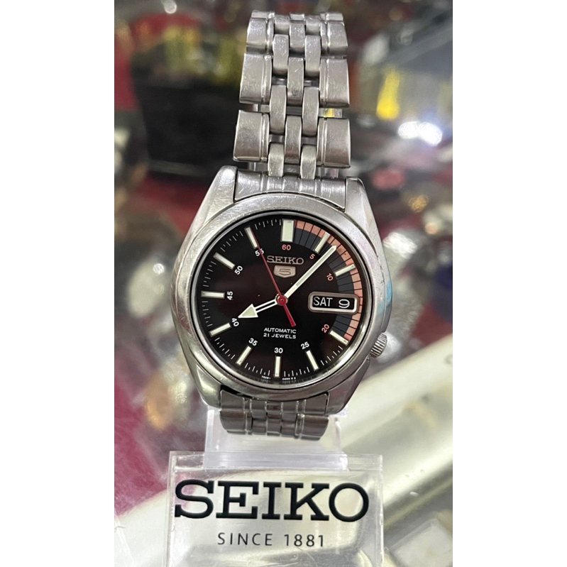 Seiko 5 Automatic with racing dial | Shopee Thailand
