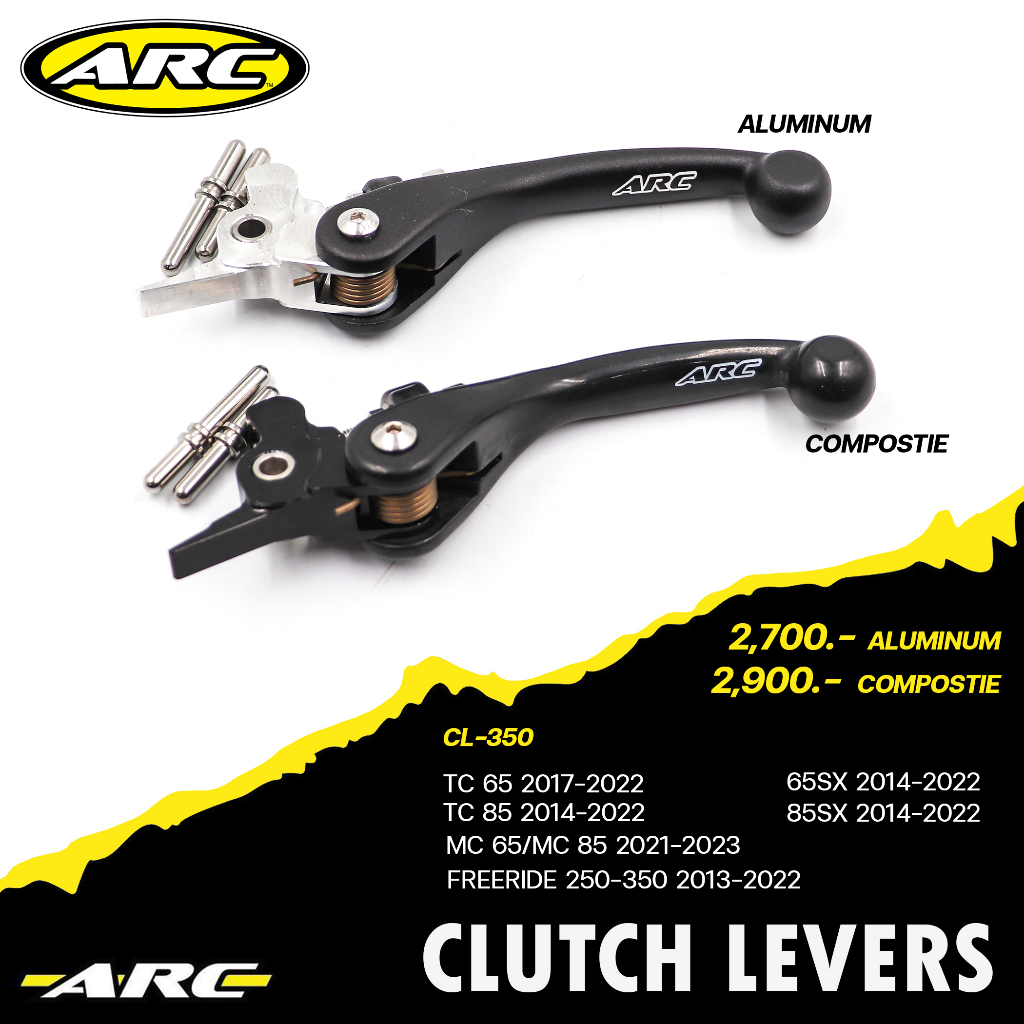 มือคลัทต์ Arc Clutch Lever - CL-350 KTM 65/85SX 14-22, Husqvarna TC65 ...