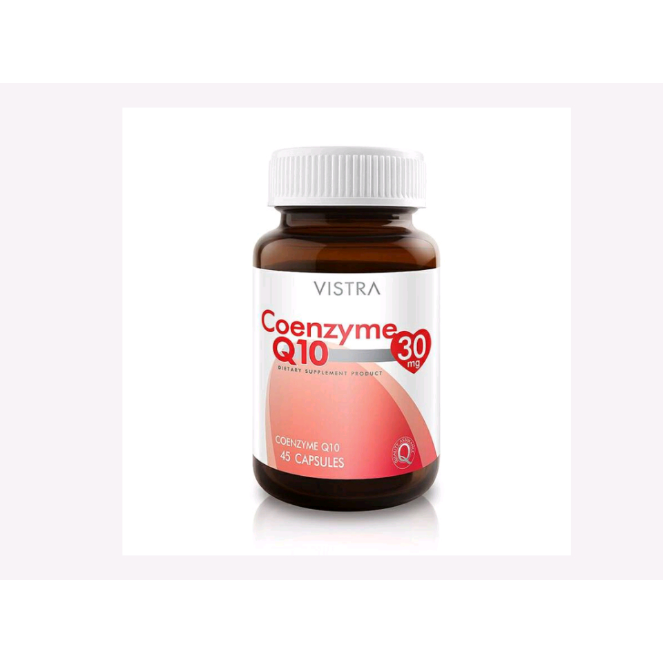 VISTRA Coenzyme Q10 30 mg ( 30 เม็ด ) | Shopee Thailand