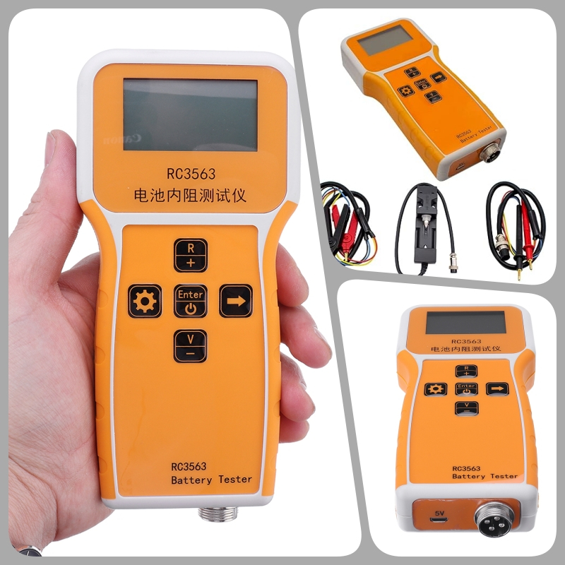 RC3563 battery tester เครื่องทดสอบความต้านทานภายใน แรงดันไฟฟ้าแบตเตอรี่ ...