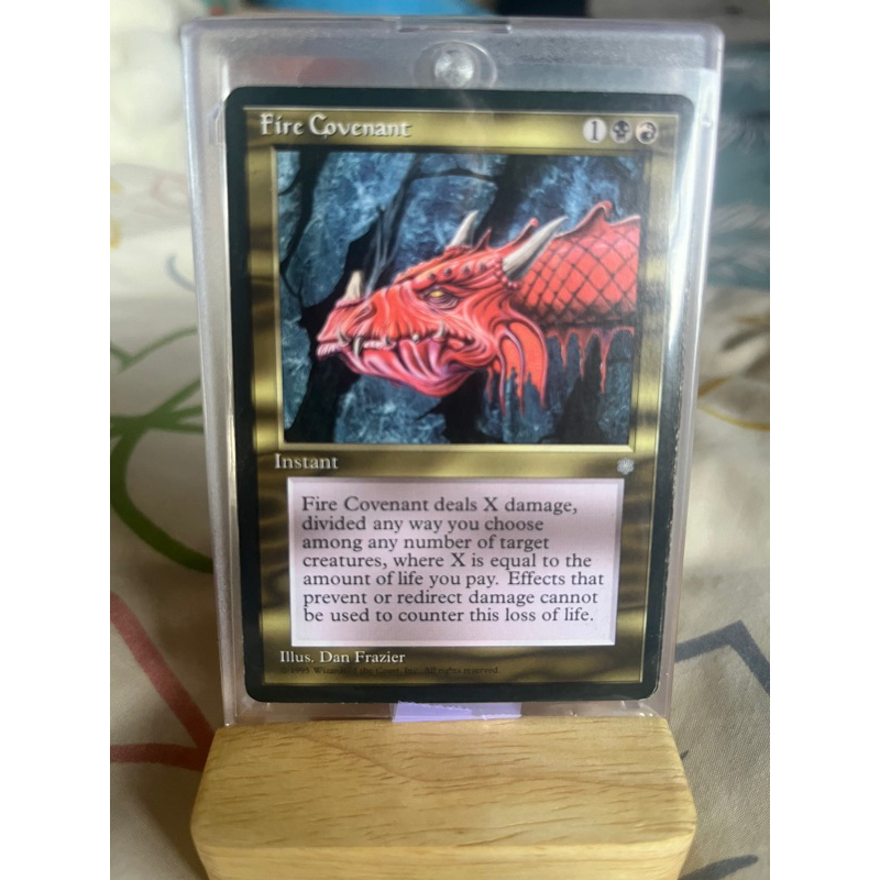 การ์ด MTG Fire Covenant Multi Magic the Gathering EDH รุ่น Ice Age สภาพ Ex-Lp | Shopee Thailand