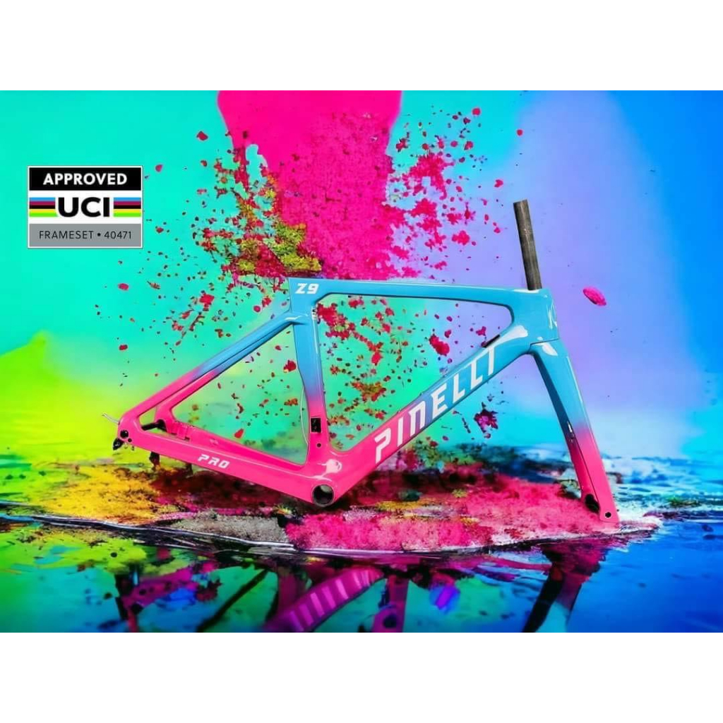 เสือหมอบ Pinelli Z9 PRO Dream Colour พร้อมแฮนด์ หลักอาน ลิมิเตต 1 เดียว ...