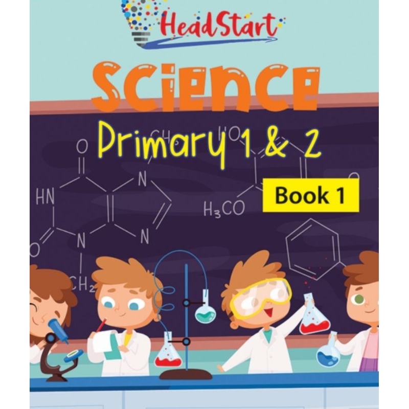 Headstart Science Primary 1&2 Book 1#แบบฝึดหัดเสริมวิชาวิทยาศาสตร์ชั้น ป.1&ป.2 พร้อมเฉลย ...