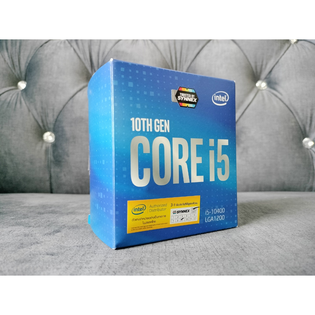 CPU (ซีพียู) 1200 INTEL I5-10400F - I5-10400 2.9Ghz | Shopee Thailand
