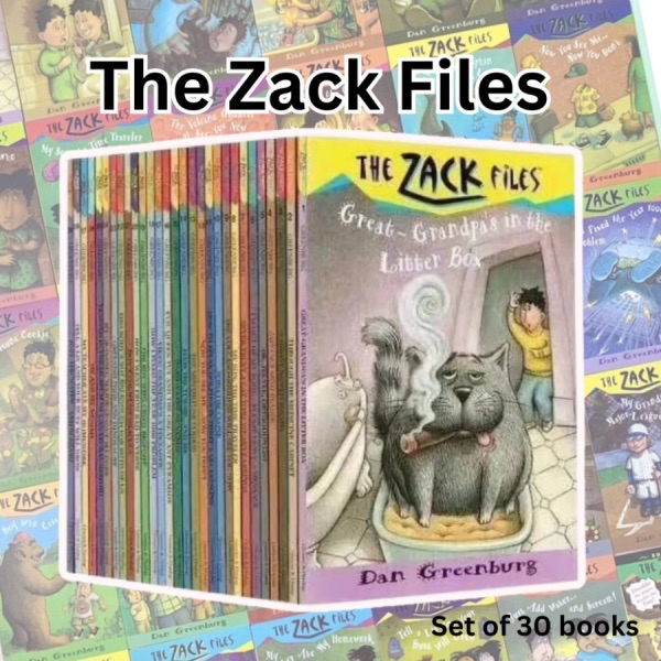 หนังสือชุด the Zack file หนังสือเด็กภาษาอังกฤษ chapter books วรรรกรรม ...