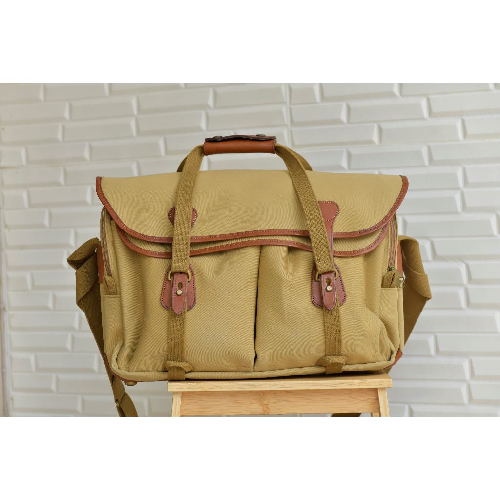 กระเป๋ากล้อง Billingham มือสอง รุ่น 555 CAMERA BAG สี Khaki | Shopee ...