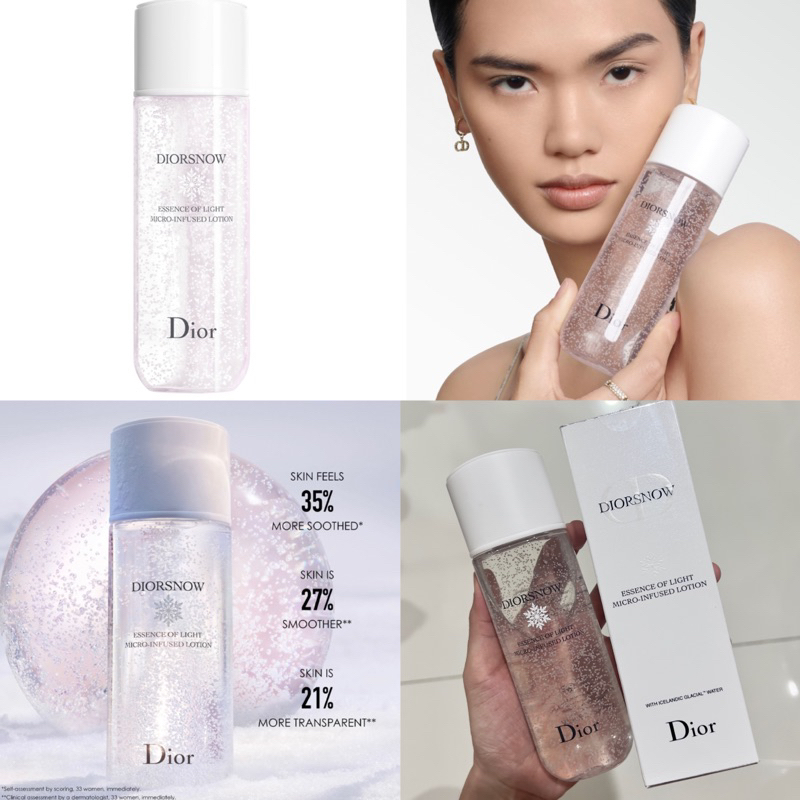 Dior Snow Essence Of Light Micro-Infused Lotion | Shopee Thailand