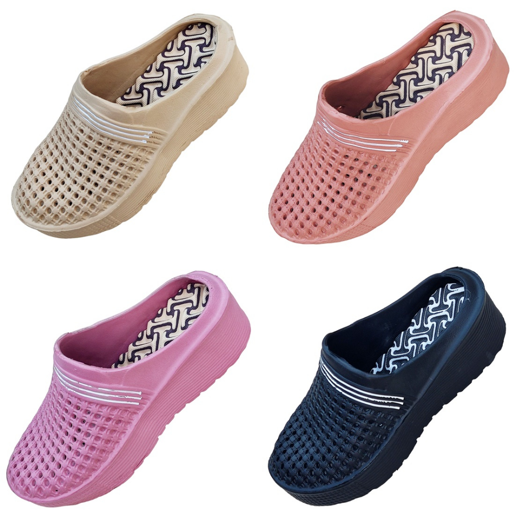 WOOQ SOFT2 รองเท้าหัวโต พื้นนุ่มมาก เบาเหมือนไม่ใส่ ส้นสูง 4 ซม. ขนาด ...