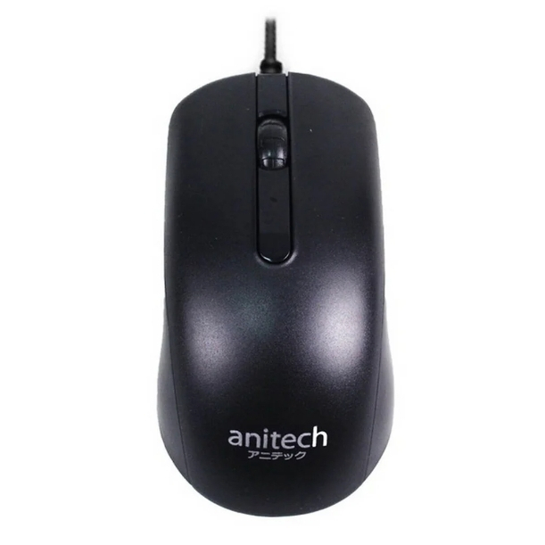 เมาส์มีสาย Anitech Wired Mouse Optical Sensor USB A101/A201/A547/A538/A545/A534/A512G-U Black ...