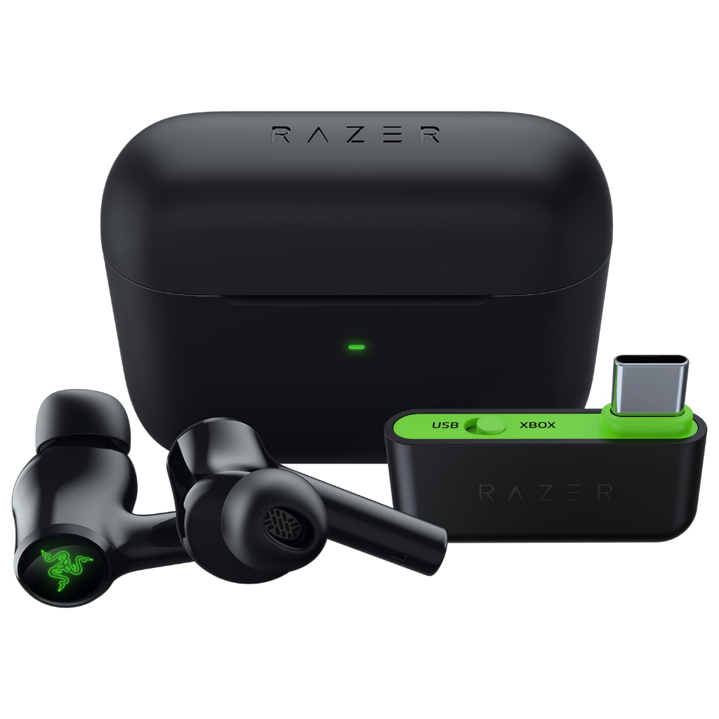 Razer Hammerhead Hyperspeed Wireless Multi Platform Gaming Earbuds Xbox