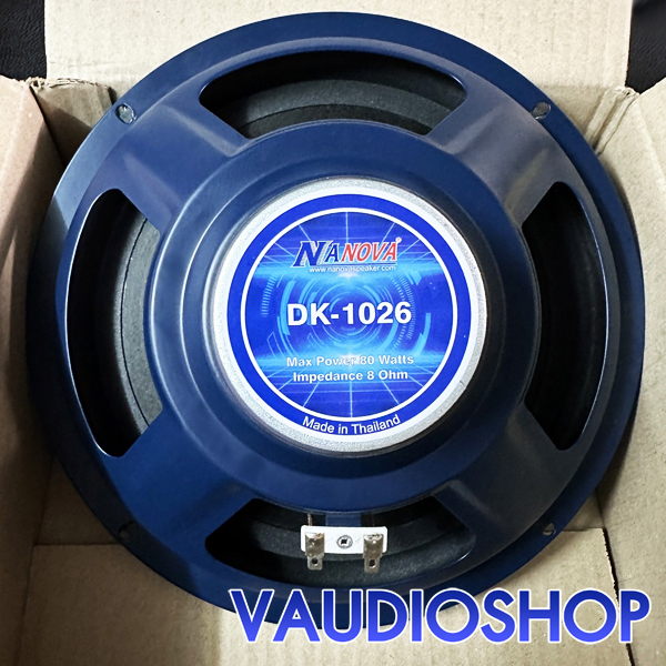 NANOVA DK-1026 (80W) ดอกลำโพง 10 นิ้ว NANOVA DK1026 กระดาษเคลือบ ลำโพง ...