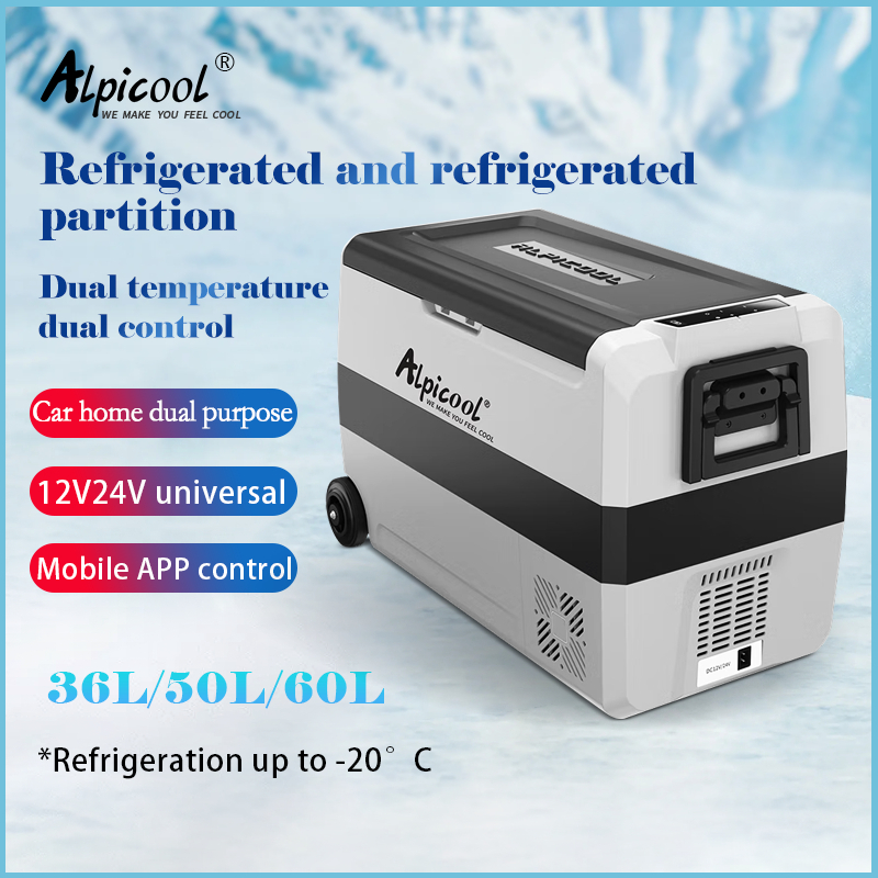 【พร้อมส่งในไทย】Alpicool T36/T50/T60 Car Home Dual-use Refrigerated 12v ...