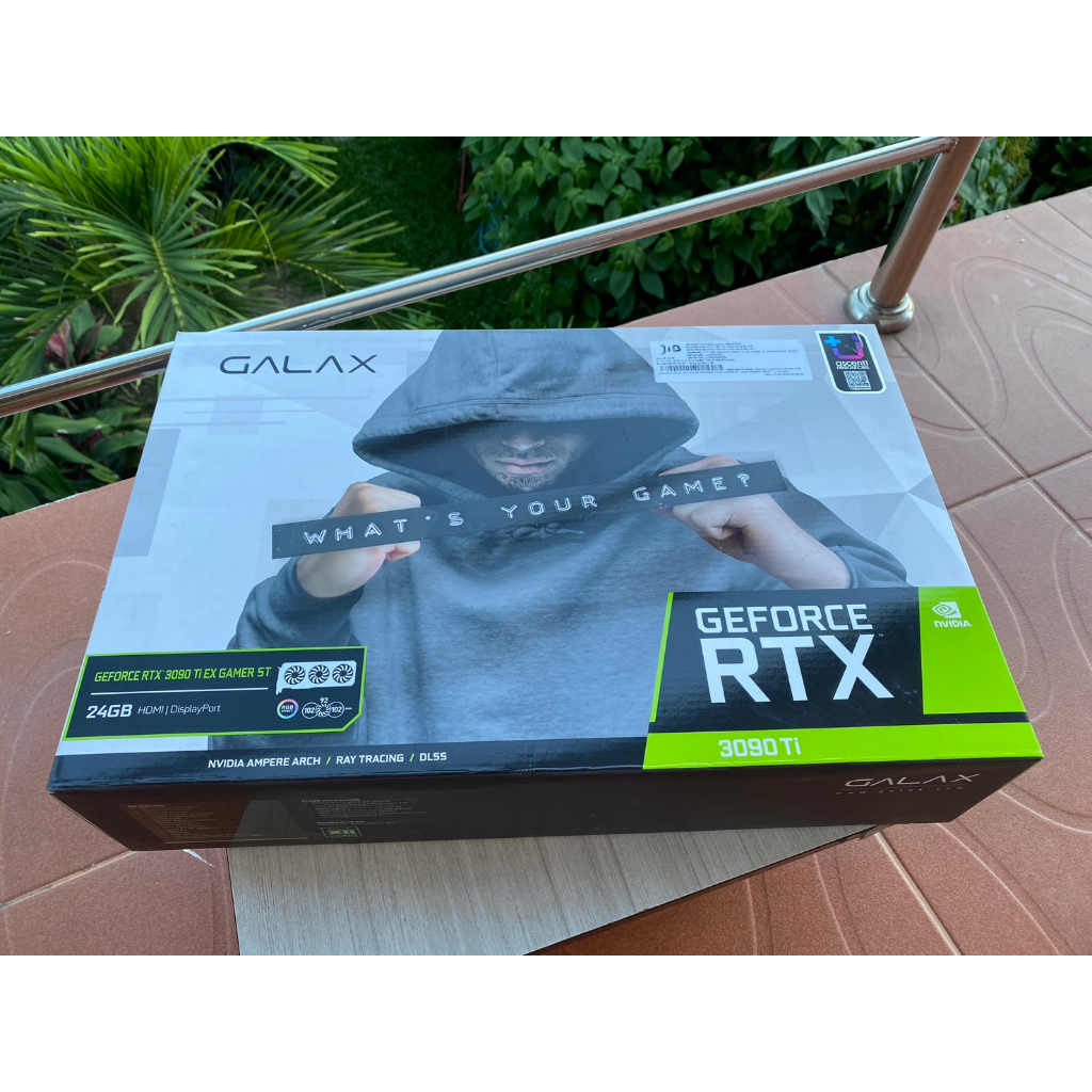 GALAX GEFORCE RTX 3090 TI EX GAMER (1-CLICK OC) - 24GB GDDR6X | Shopee ...