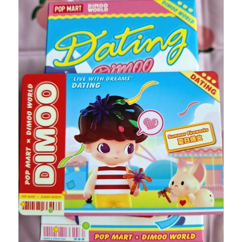 โมเดลแยกตัว Dimoo Valentine Dating Model เช็คการ์ดไม่แกะตัว | Shopee ...