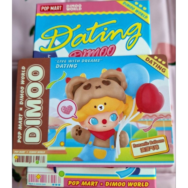 โมเดลแยกตัว Dimoo Valentine Dating Model เช็คการ์ดไม่แกะตัว | Shopee ...