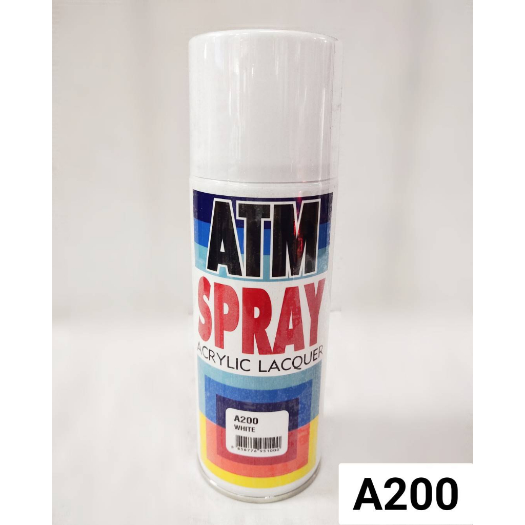 ATM SPRAY ACRYLIC LACQUER เอทีเอ็ม สีสเปรย์ สเปรย์ สำหรับงานอเนกประสงค์ ...