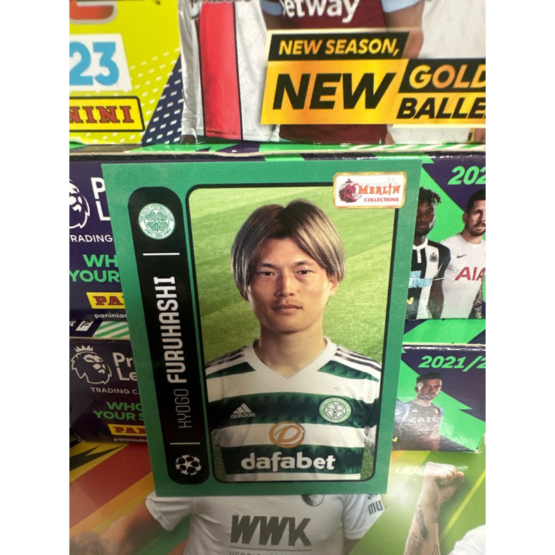 2022-23 Topps Merlin Heritage 98 UEFA Soccer Cards Celtic | Shopee Thailand