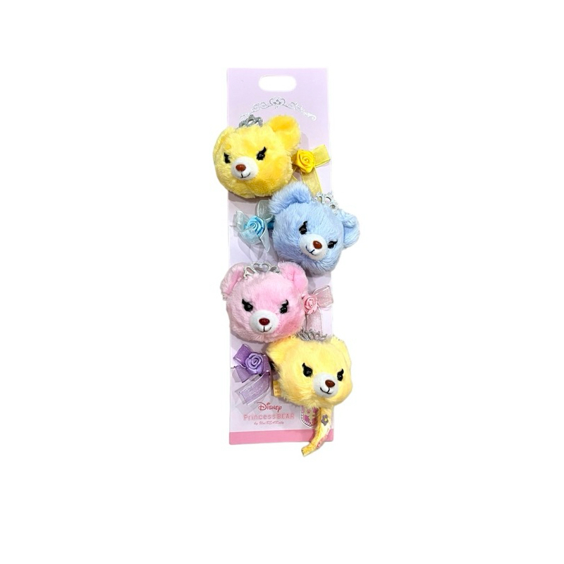 ยางรัดผม Unibear Disney Princess, Princess Bear From Disney Store Japan ...
