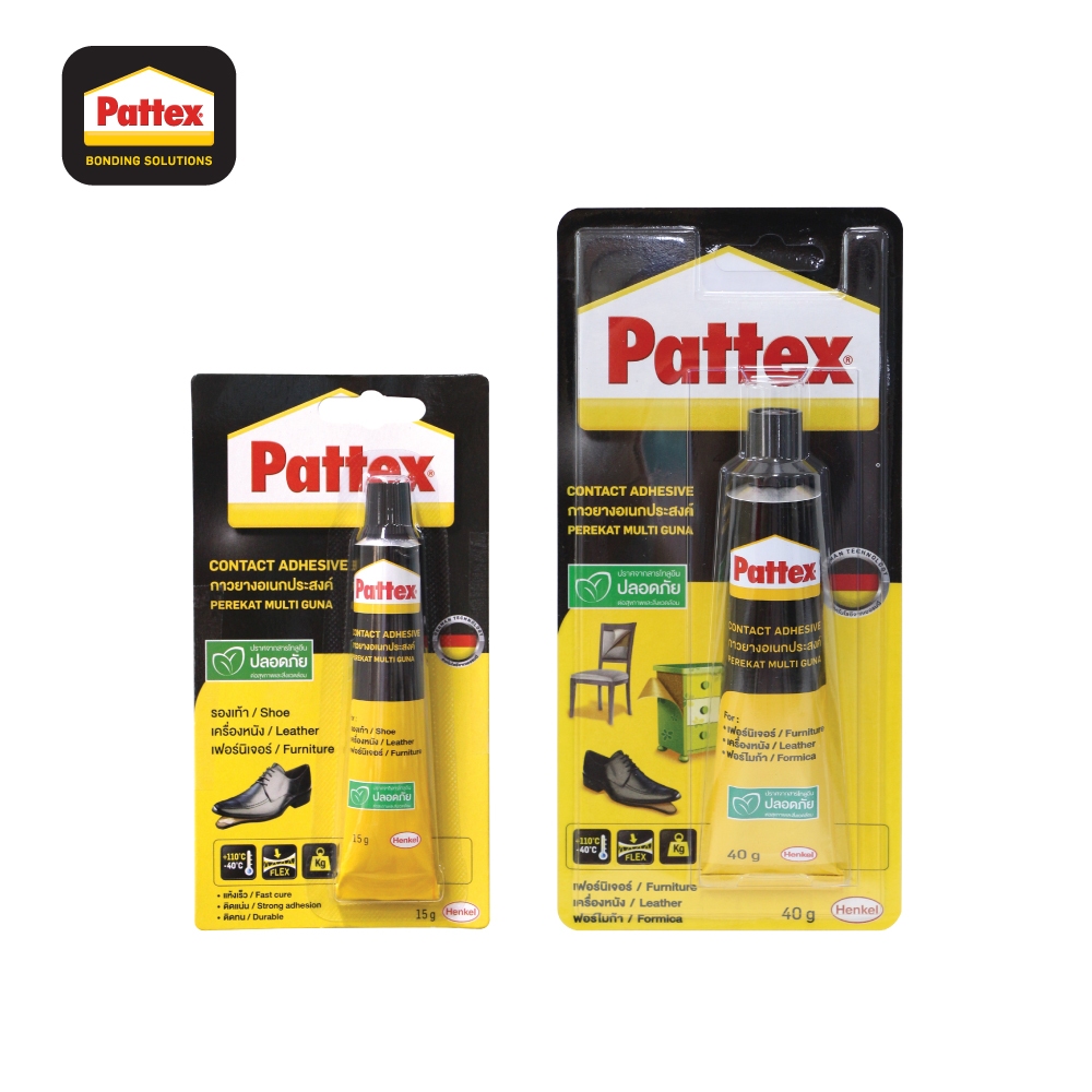PATTEX (แพทเท็คส์) กาวสารพัดประโยชน์ กาวยาง รหัส PATTEX | Shopee Thailand
