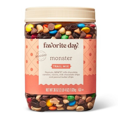 Favorite Day Monster Trail Mix เฟเวอริท เดย์ มอนส์เตอร์ เทล มิกซ์ ถั่ว ...