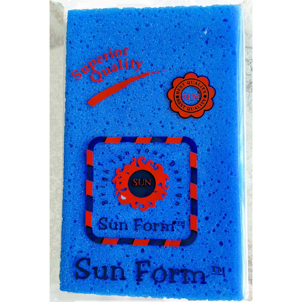 SUN Sponges ฟองน้ำล้างรถ มี 2 สีให้เลือก | Shopee Thailand