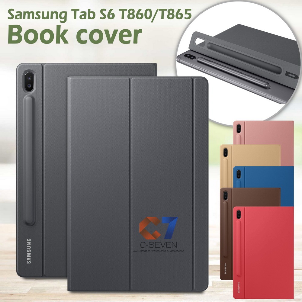 Book Cover เคสฝาปิด เคส Samsung Galaxy Tab S6 10.5 T860/T865 | Shopee ...