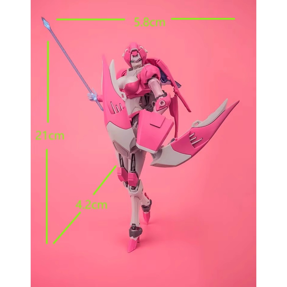 การเปลี่ยนรูปเฉพาะจุด Transformers Arcee RC Arcee NICEE Fighter Girl ...