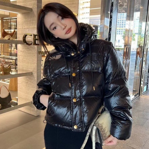 ถอดแขนได้ CELINE DOWN JACKET แจ็คเก็ต บุขนแกะ อุ่น น้ำหนักเบา ซีลีน เซล ...
