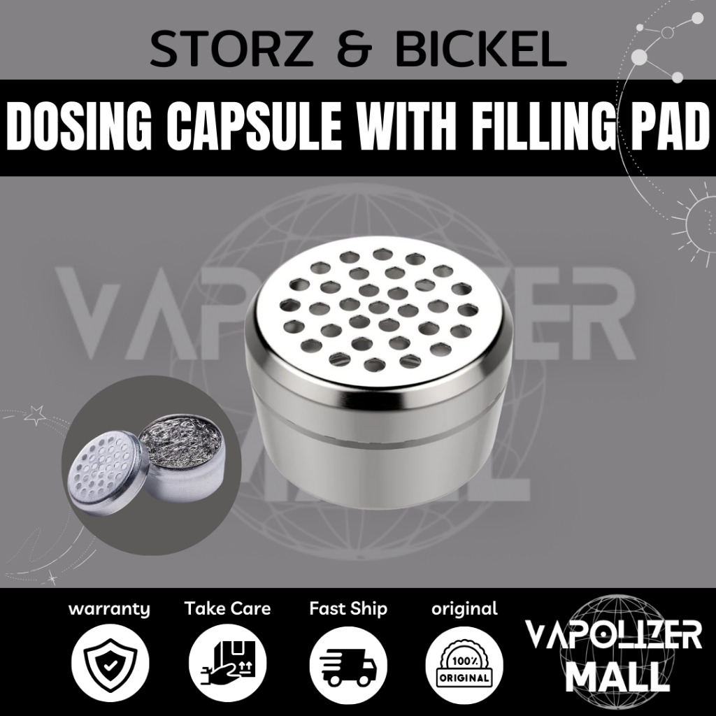Storz&Bickel Dosing Capsule With Filling Pad สำหรับ Mighty และ Mighty+ ...
