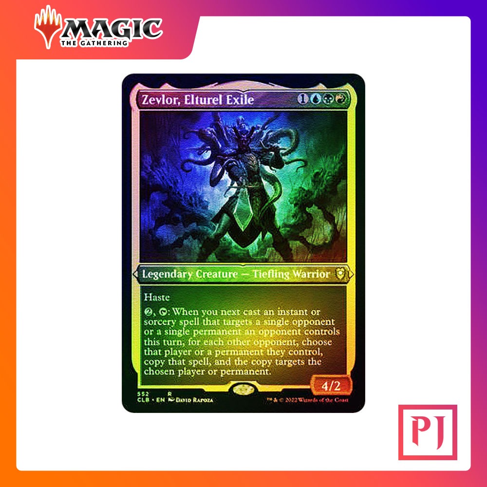 [MTG] Zevlor, Elturel Exile (Foil Etched) [CLB] [MULTI] [RARE] [FOIL ...