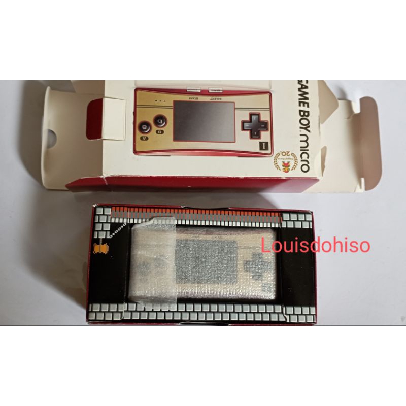 เครื่องเกม Nintendo Gameboy micro ของแท้ เกมส์บอยไมโคร 20th Famicom ...