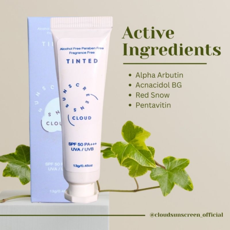 Cloud Sunscreen SPF50 PA+++ | Shopee Thailand
